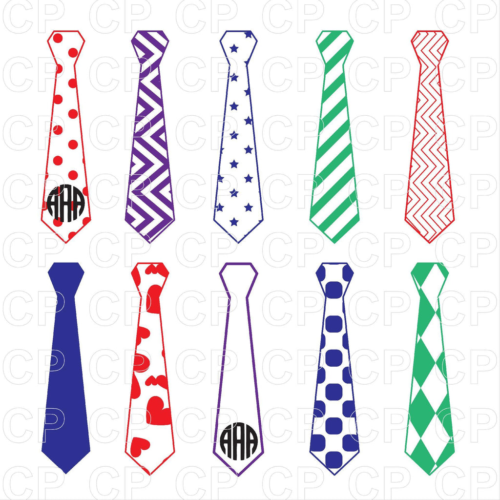 Tie SVG Bundle - So Fontsy