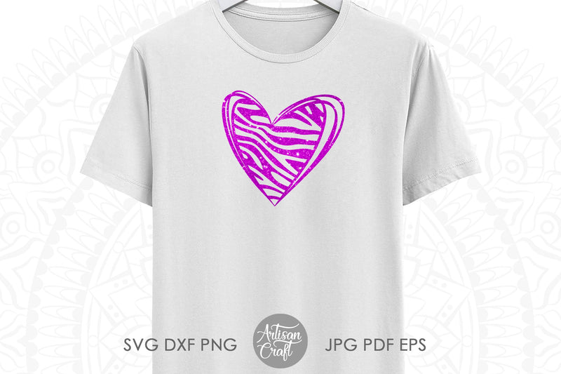 Tiger heart SVG | So Fontsy