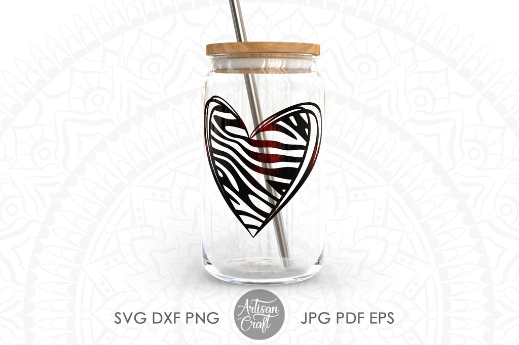 Tiger heart SVG | So Fontsy