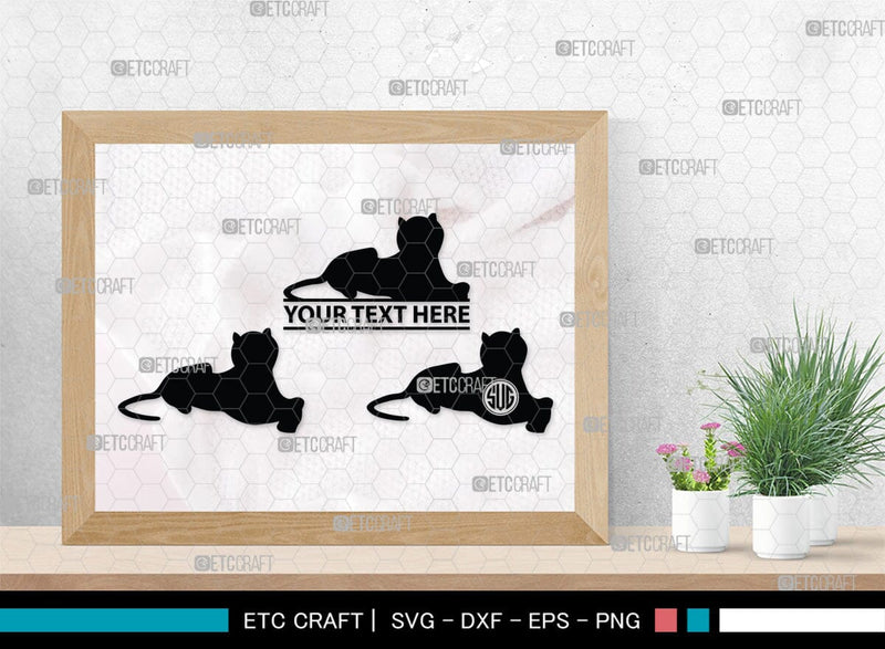 Tiger Monogram, Tiger Silhouette, Tiger SVG, Tiger Head Svg, Tiger Jump ...