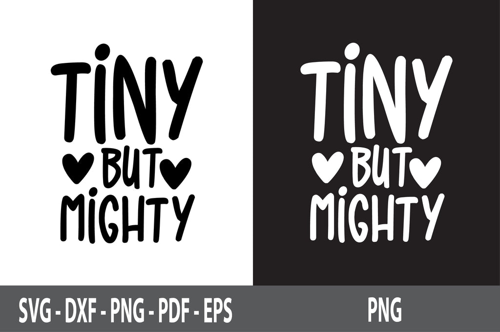 Tiny but Mighty svg - So Fontsy