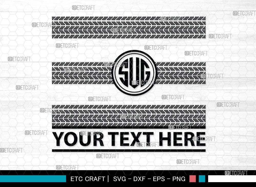 Tires And Tire Prints Monogram, Tires And Tire Prints Silhouette, Tire ...