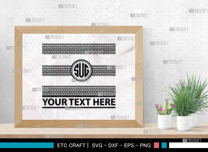 Tires And Tire Prints Monogram, Tires And Tire Prints Silhouette, Tire ...