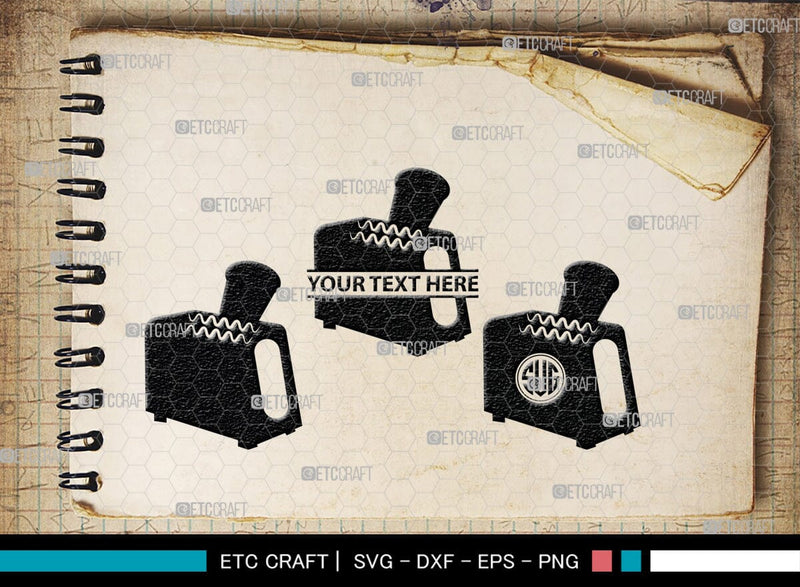 Toaster Monogram, Toaster Silhouette, Toaster SVG, Toast Svg, Electric ...