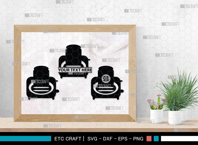 Toaster Monogram, Toaster Silhouette, Toaster SVG, Toast Svg, Electric ...