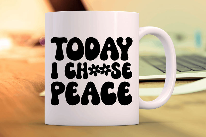 Today i choose peace SVG - So Fontsy