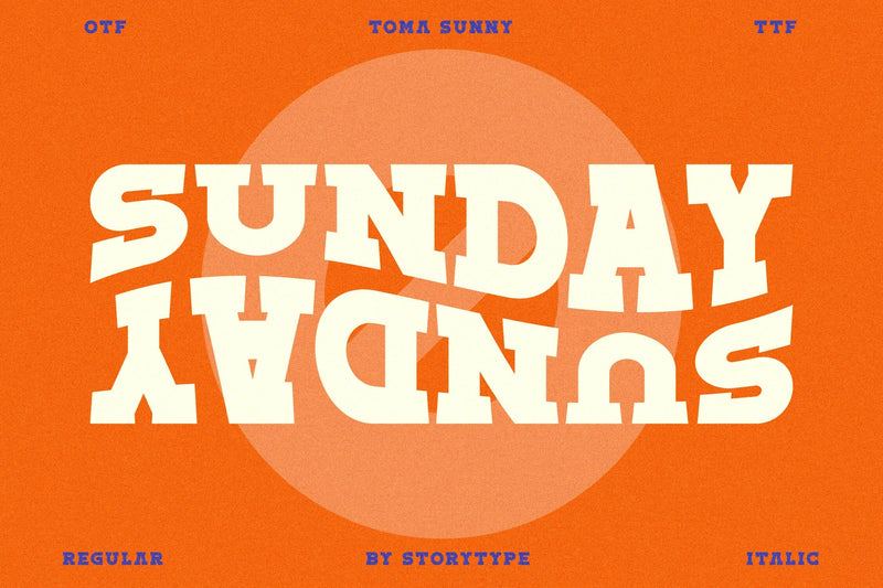 Toma Sunny Typeface - So Fontsy