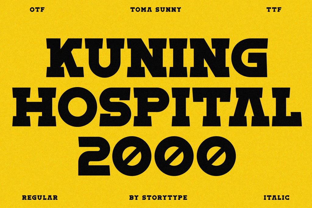 Toma Sunny Typeface - So Fontsy