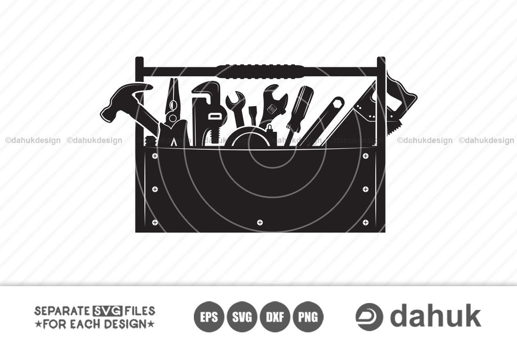 Toolbox svg, Toolbox Clipart, Toolbox Vector, Toolbox dxf, Toolbox ...