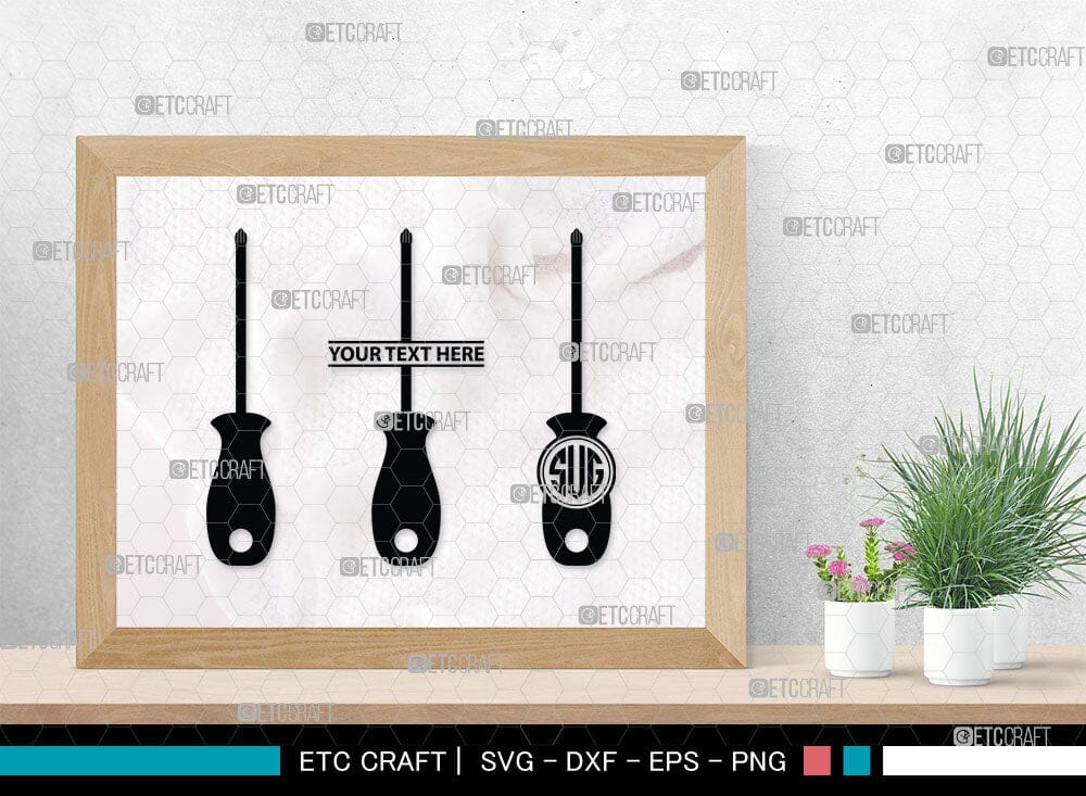 Tools monogram, Tools Silhouette, Tools SVG Cut Files, Wrench SVG, Tool ...