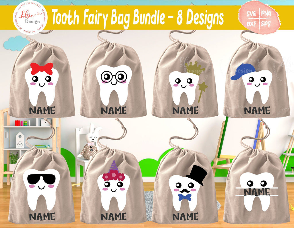 Tooth Fairy Bundle - SVG, PNG, DXF, EPS - So Fontsy
