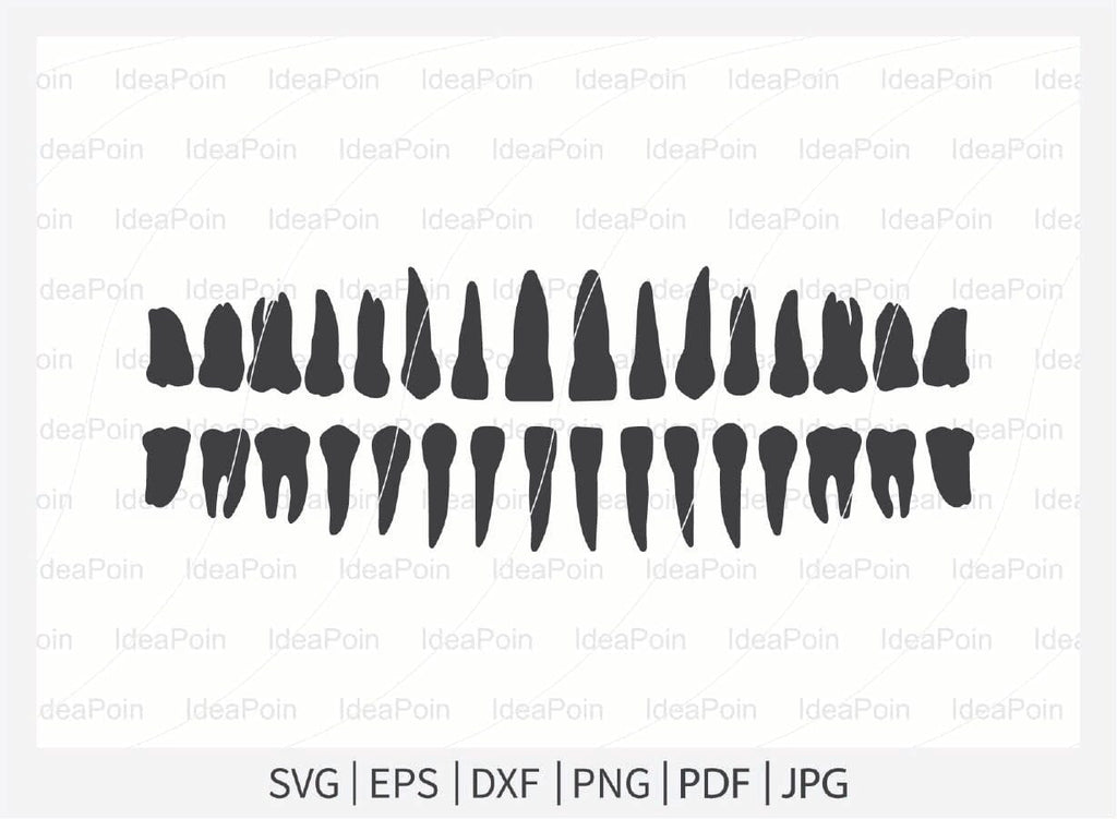 Tooth svg, Dental svg, Tooth Monogram Svg Bundle, Tooth heartbeat ...