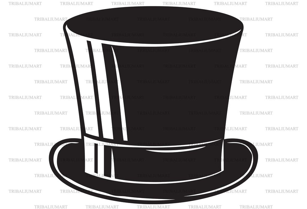 Top cap. Cut files for Cricut. Clip Art (eps, svg, pdf, png, dxf, jpeg ...