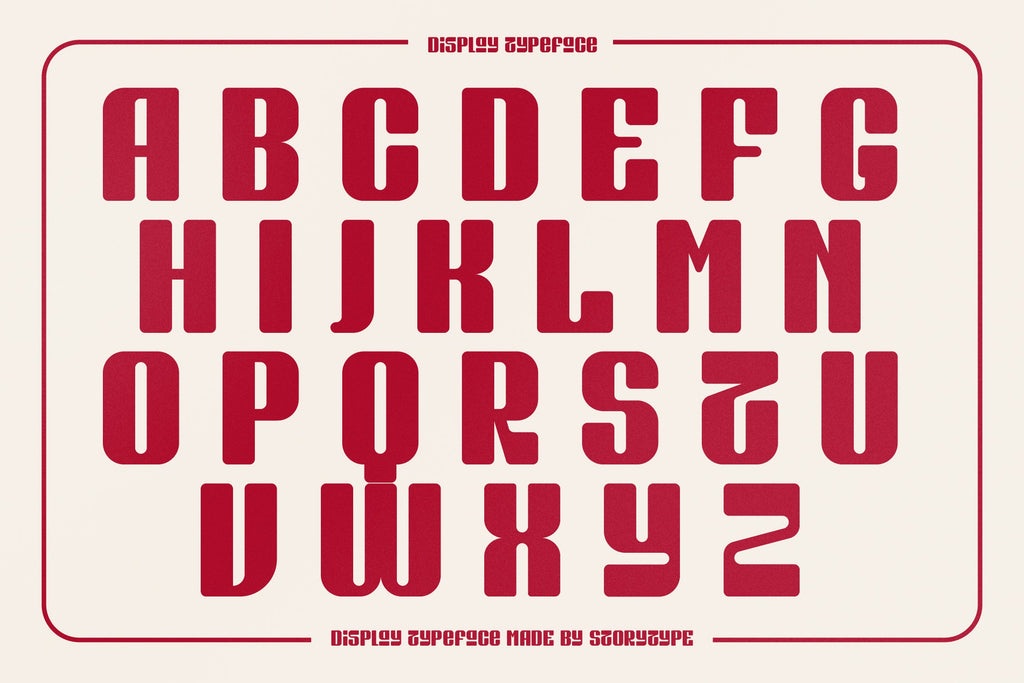 TORSAE Typeface - So Fontsy