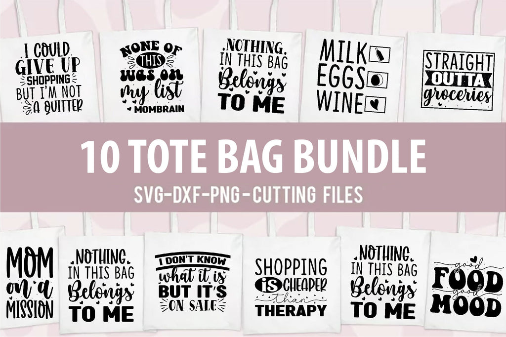 Tote Bag Bundle - So Fontsy