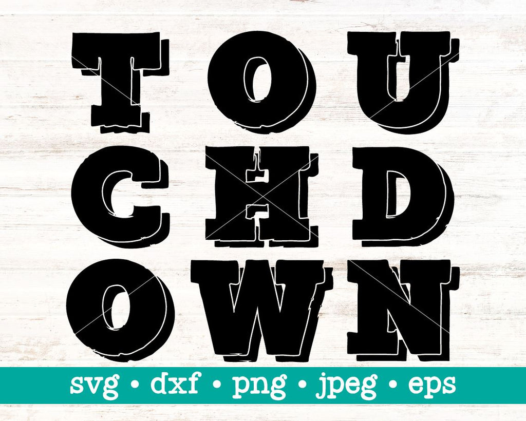 Touchdown svg, Touchdown png, Football svg, Football shirt svg ...