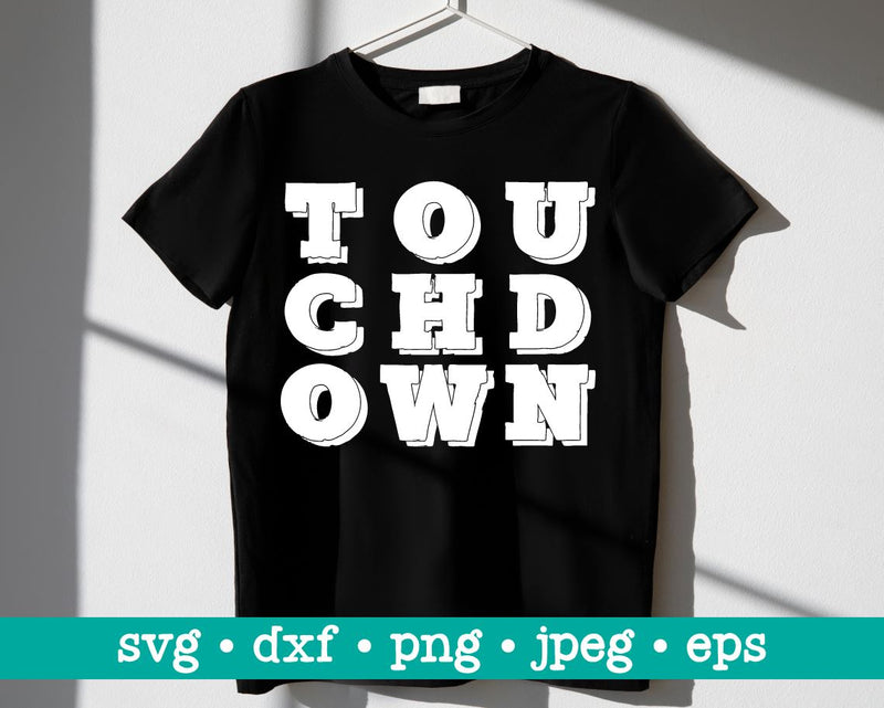 Touchdown svg, Touchdown png, Football svg, Football shirt svg ...