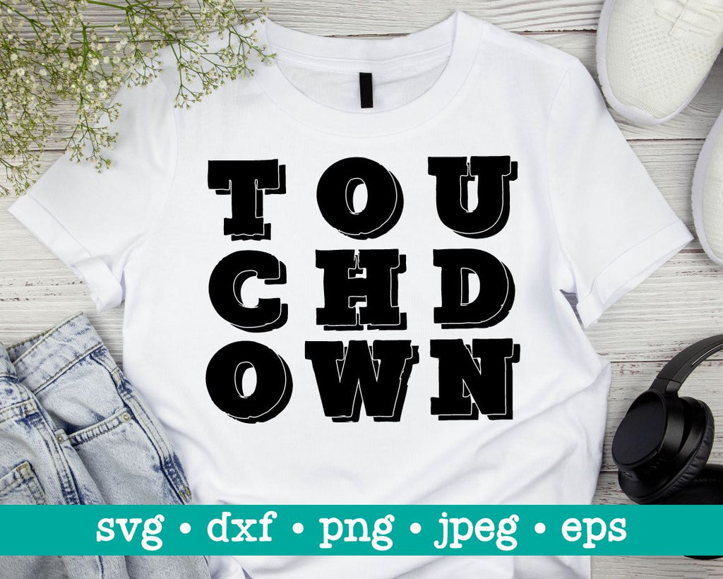 Touchdown svg, Touchdown png, Football svg, Football shirt svg ...