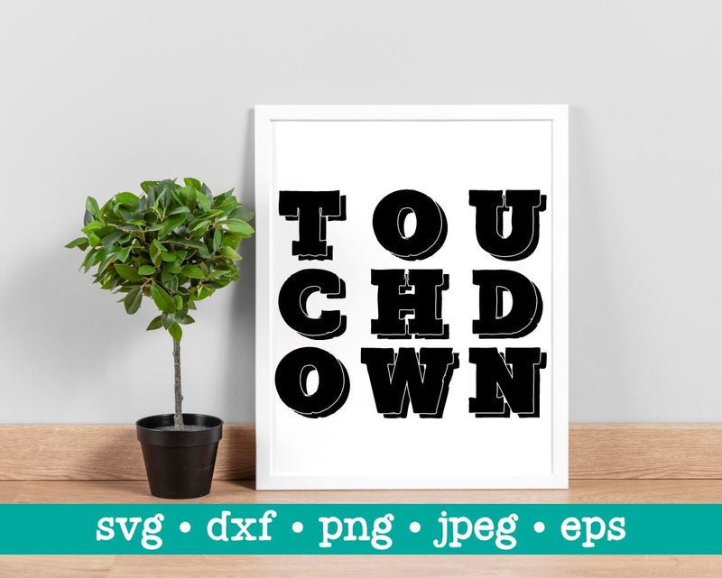 Touchdown svg, Touchdown png, Football svg, Football shirt svg ...