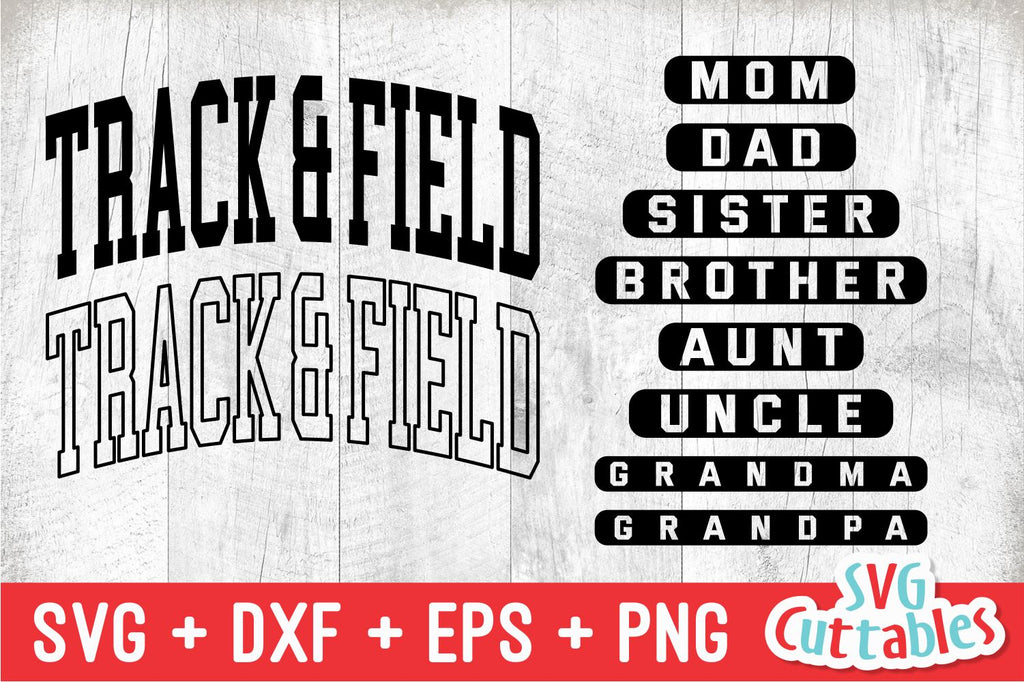 Track and Field svg - Track and Field Mom - svg - dxf - eps - png - Si ...