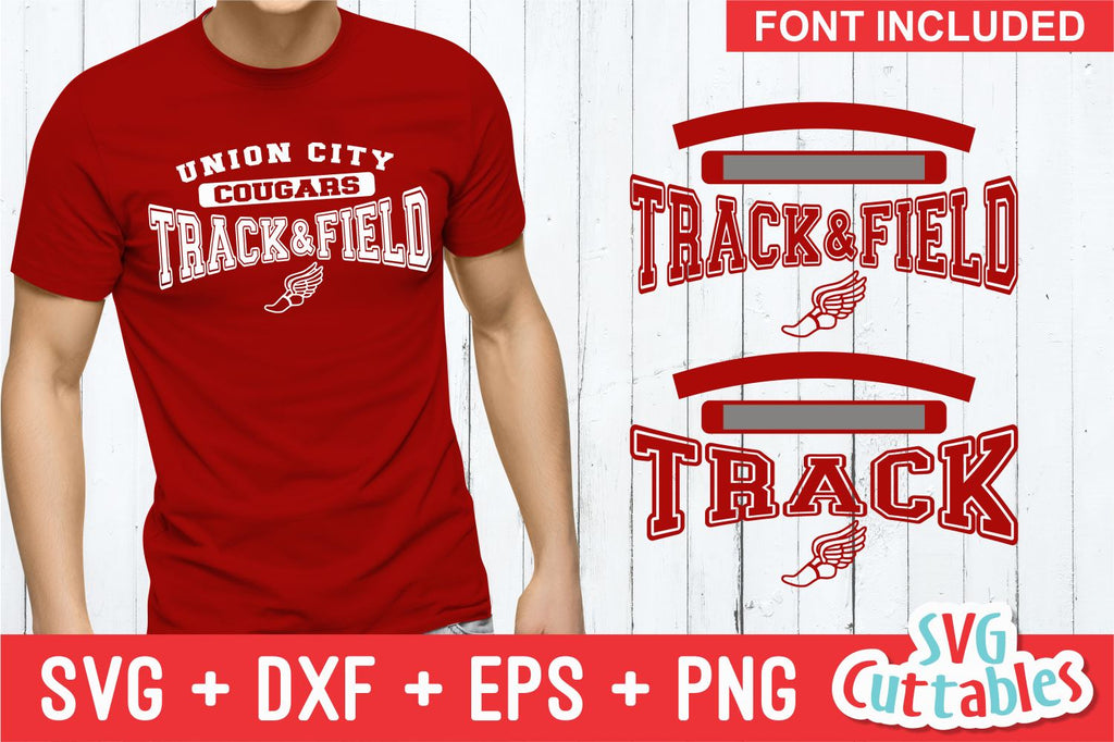 Track and Field Template 003 - So Fontsy