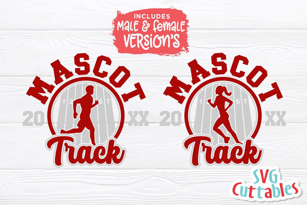 Track SVG | Track and Field Template 0012 | Track Grandma - So Fontsy