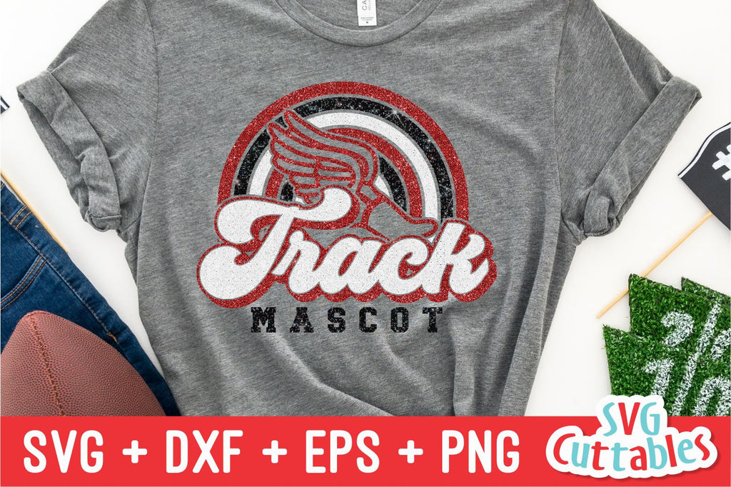 Track SVG | Track and Field Template 0015 | Track Grandma - So Fontsy