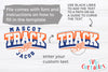 Track svg - Track and Field Template 0022 - Track Cut File - svg - eps ...