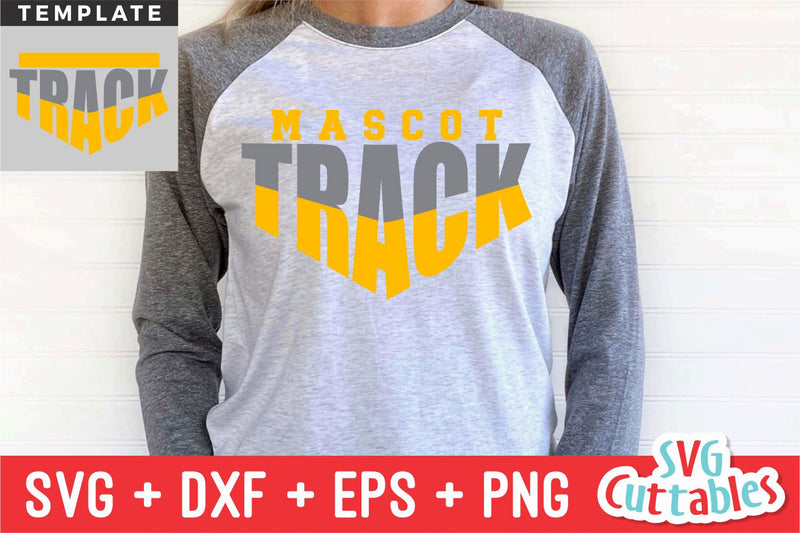 Track SVG | Track and Field Template 008 | Track Grandma - So Fontsy