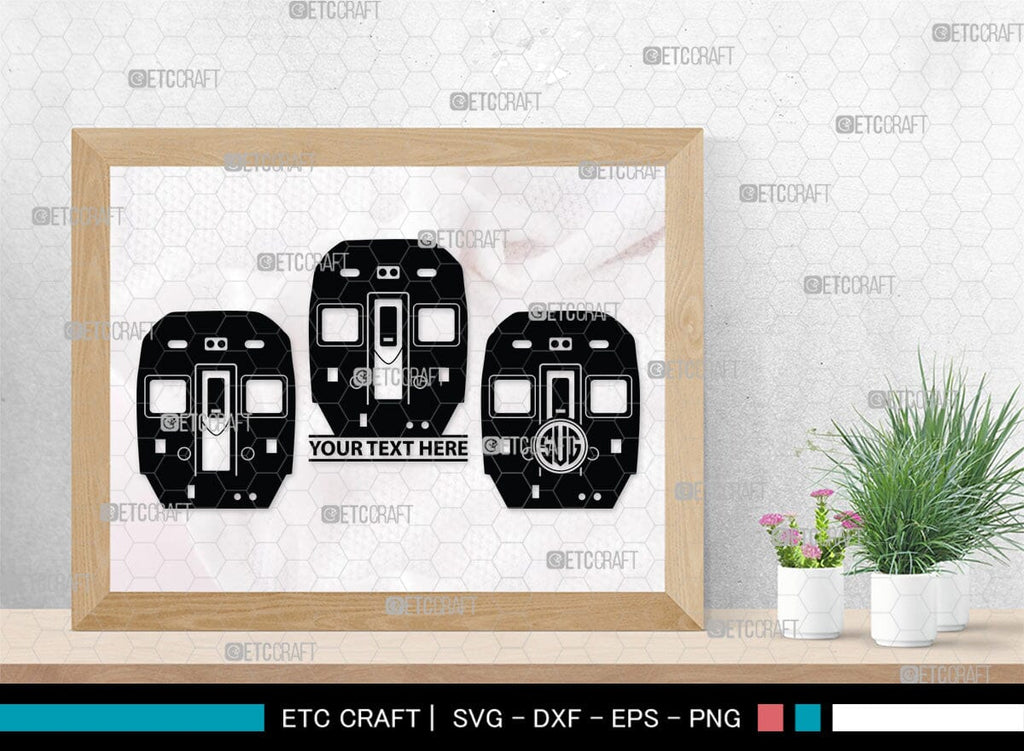 Train Monogram, Train Silhouette, Train SVG, High-Speed Train Svg ...