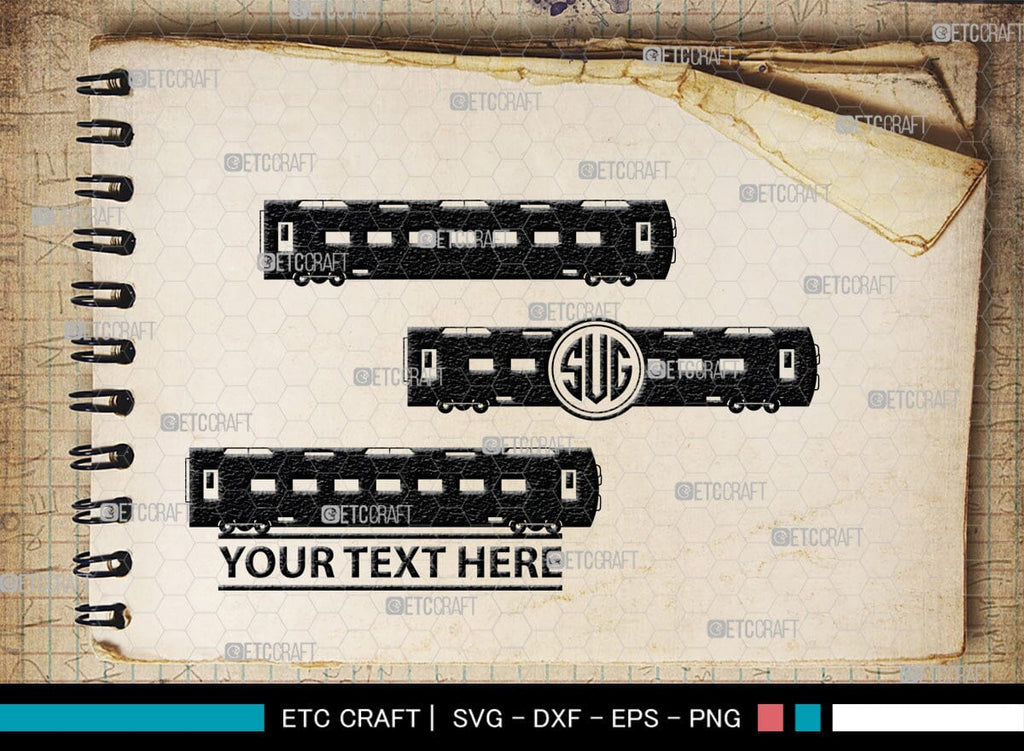 Train Monogram, Train Silhouette, Train SVG, High-Speed Train Svg ...