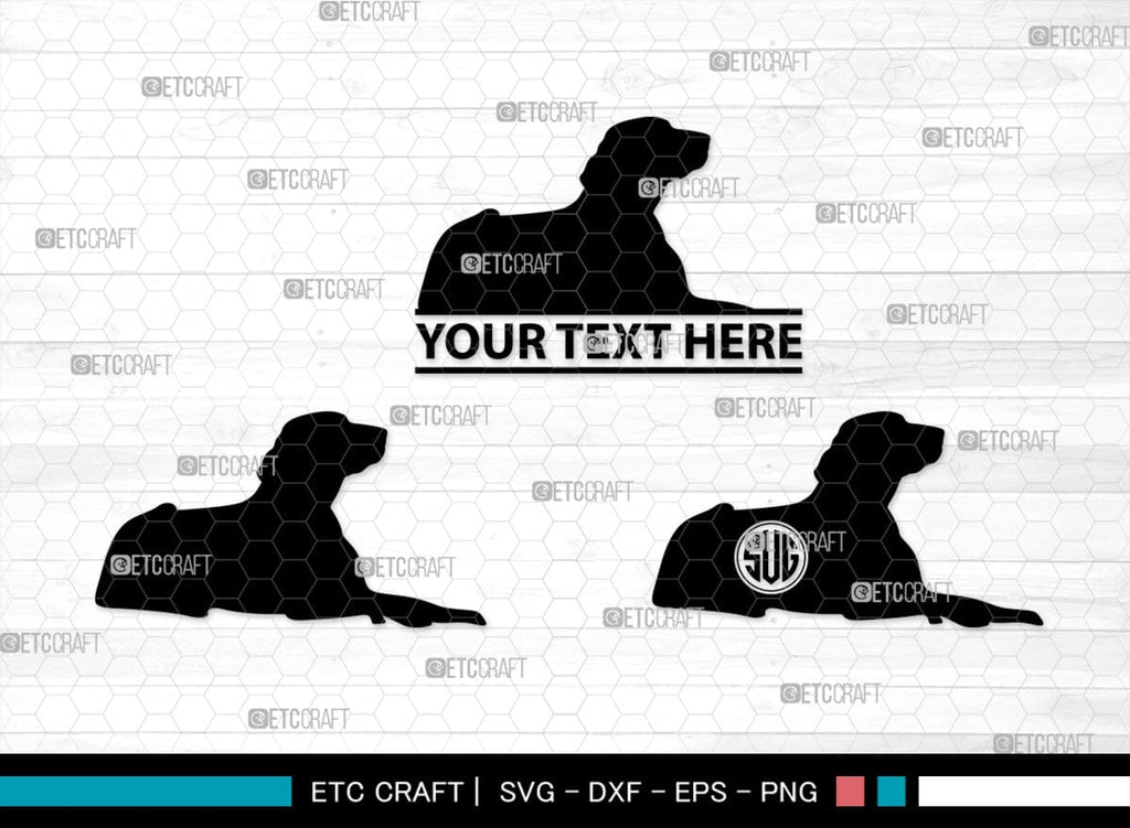 Training A Dog Monogram, Training A Dog Silhouette, Training A Dog SVG ...