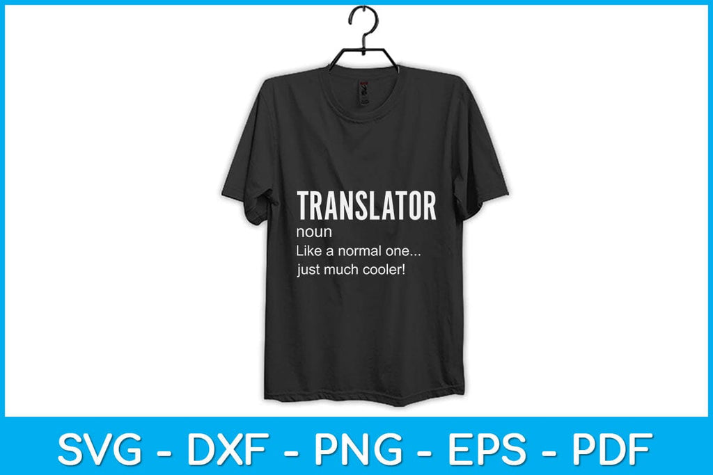 Translator Definition Svg Design - So Fontsy