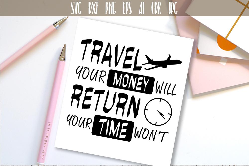 Travel SVG Adventure Quote Vector - So Fontsy