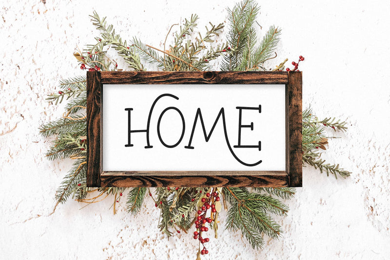 Tree Farm - Handwritten Farmhouse Font - So Fontsy