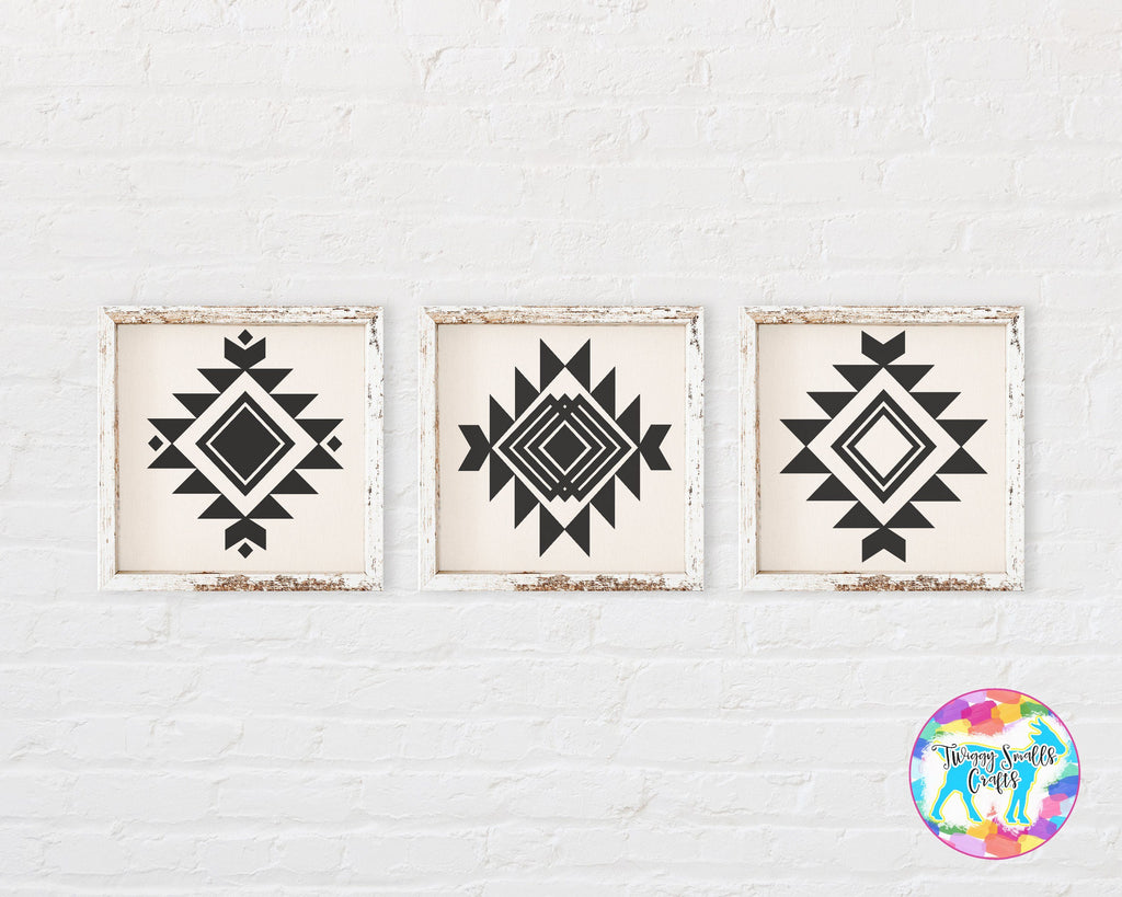 Tribal Aztec Shapes - SVG bundle - So Fontsy