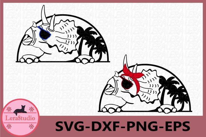Triceratops Svg - So Fontsy