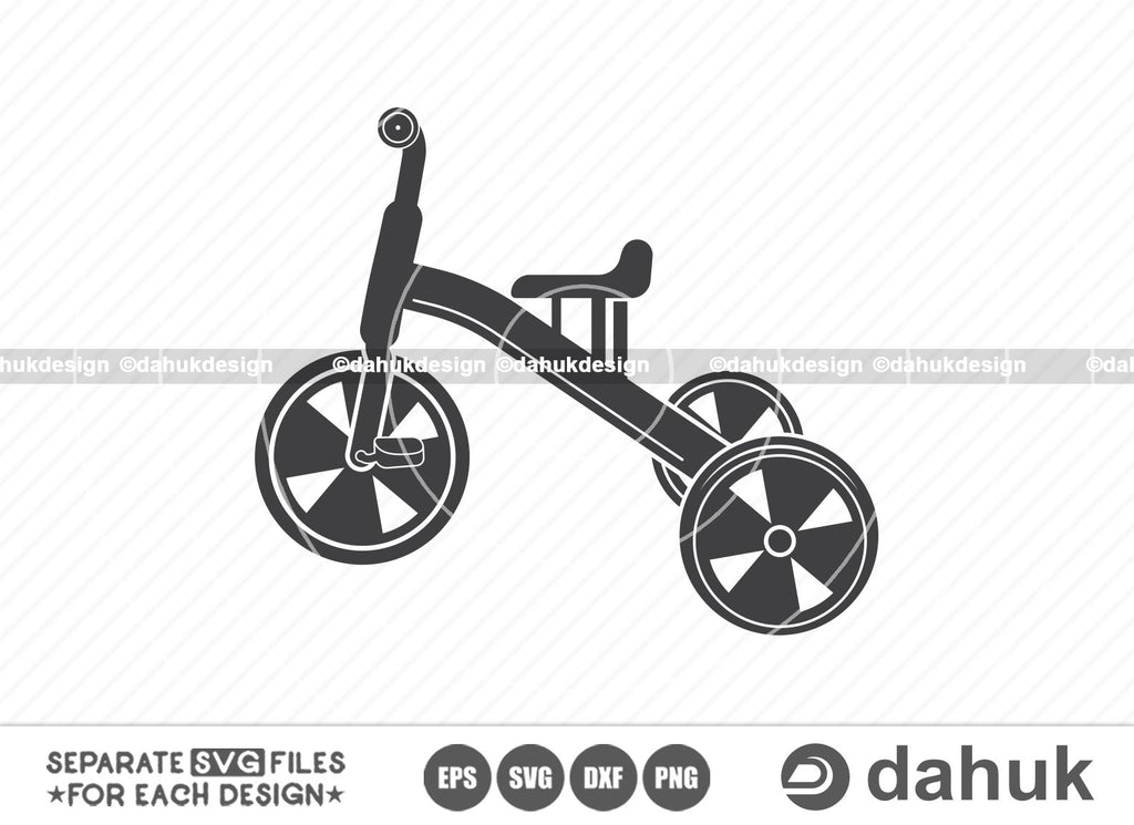 Tricycle SVG, Tricycle Silhouette, Kids Bicycle svg, Tricycle Clipart ...