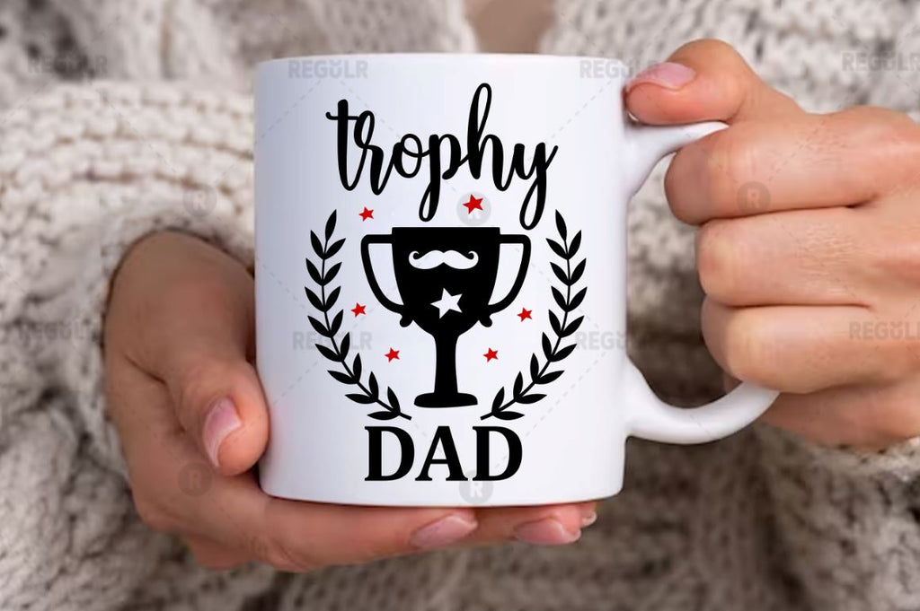 Trophy dad SVG - So Fontsy