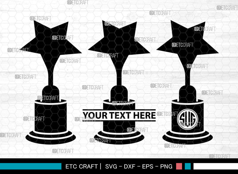 Trophy Icons Monogram, Trophy Svg, Champion Trophy Svg, Trophys, Award ...