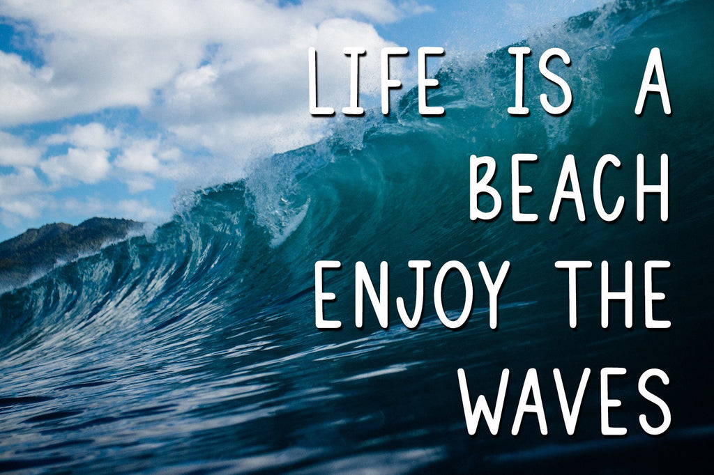 Tropical Escape - Font Duo with End Swashes - So Fontsy