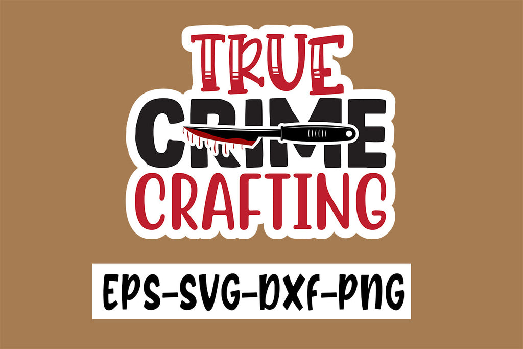 True Crime Sticker Design Bundle - So Fontsy