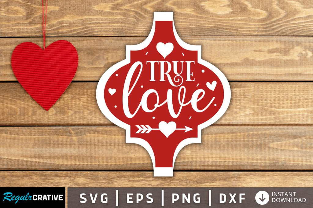 True love SVG - So Fontsy