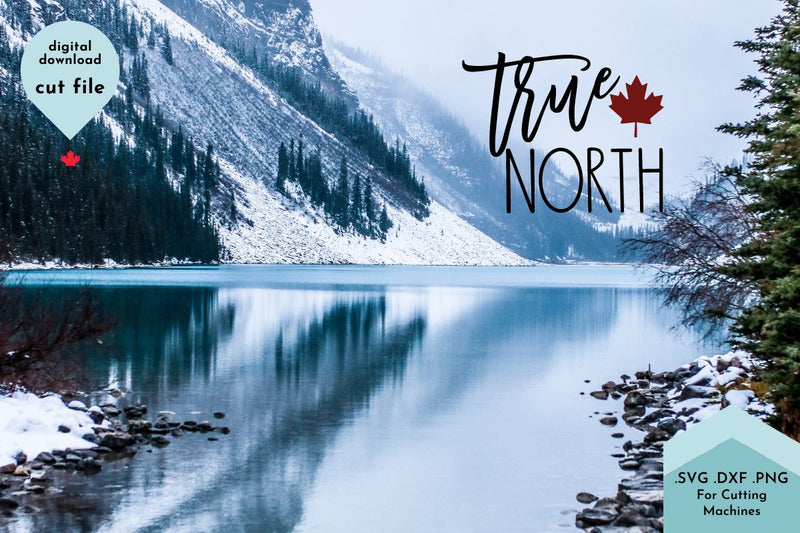 True North, Canadian SVG Cut File - So Fontsy