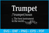 Trumpet Definition Svg Cutting File - So Fontsy