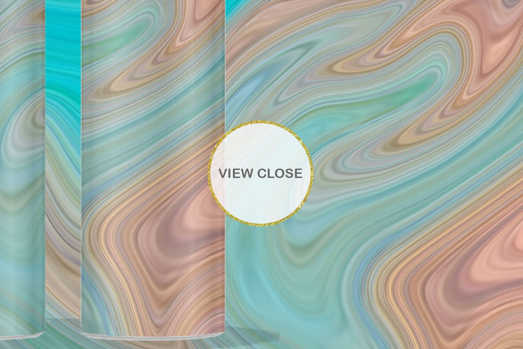 Tumbler Sublimation wave texture turquoise background - So Fontsy
