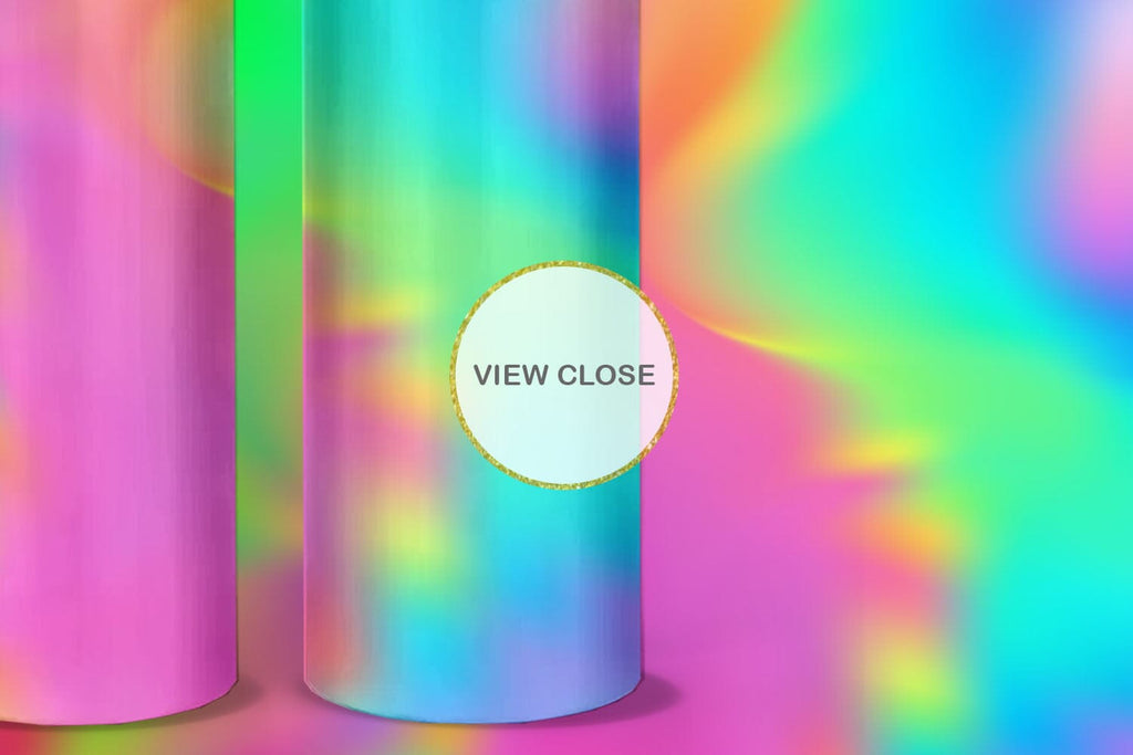 Tumbler templates design hologram color background - So Fontsy