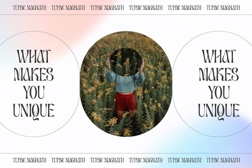 TUPAC MAGRATH Typeface - So Fontsy