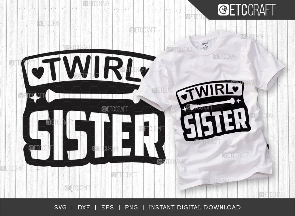 Twirl Girl SVG Cut File, Twirlers Svg, Baton Svg, Baton Gymnast Svg ...
