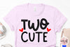 Two cute - Birthday SVG EPS DXF PNG Cutting File - So Fontsy